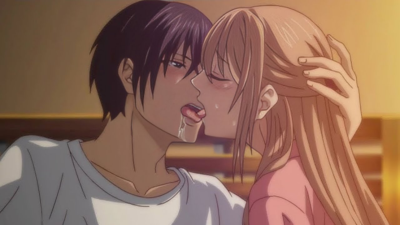 Cutest Romantic Anime Kiss Compilation Youtube
