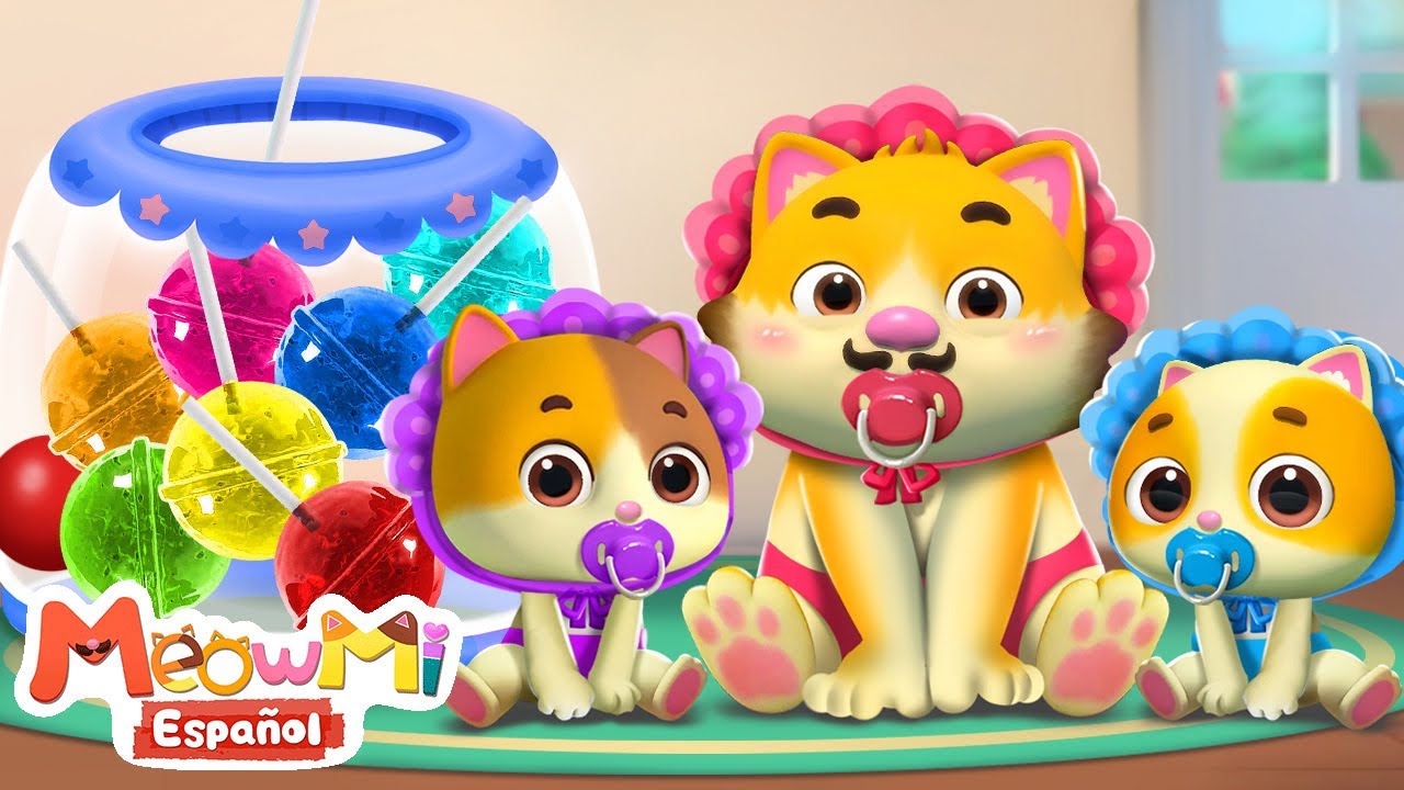 Canciﾃｳn De Colores 兆 Canciones Infantiles Meowmi Family Show Espaﾃｱol