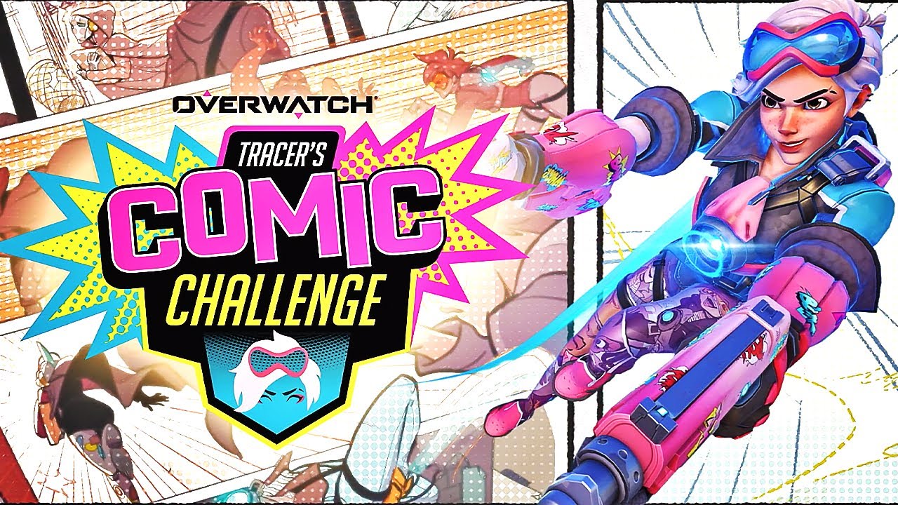 Overwatch Official Tracer S Comic Challenge Announcement Trailer