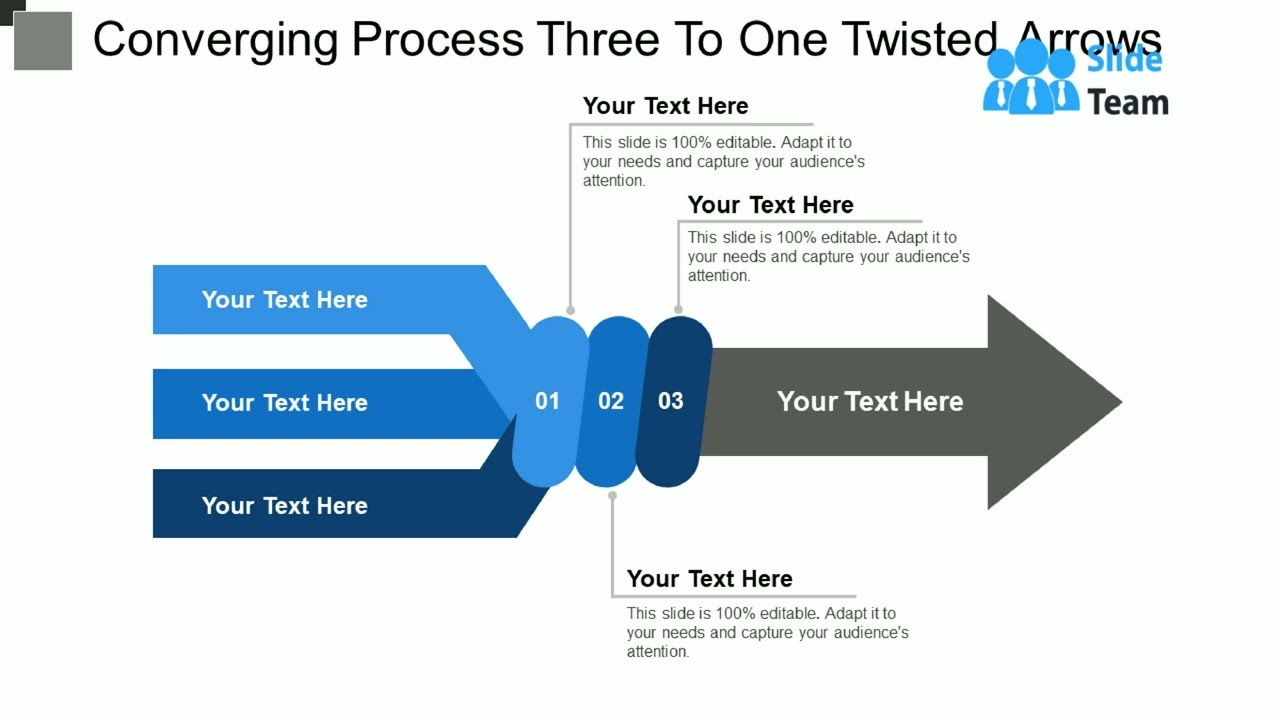 Converging Process Three To One Twisted Arrows Youtube