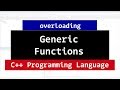 Explicitly Overloading Generic Functions With Normal Functions