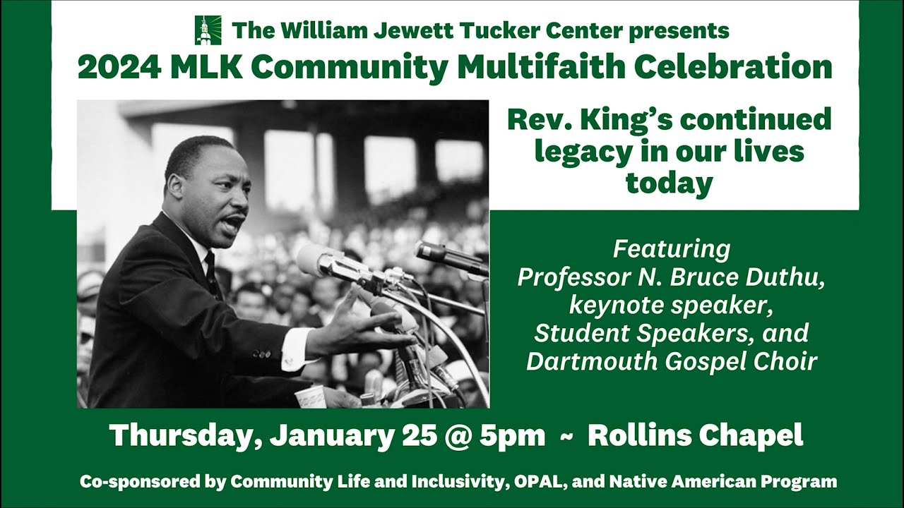 2024 Mlk Community Multifaith Celebration Youtube