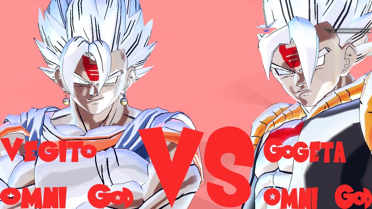 Dragon Ball Xenoverse 2 Vegito Omni God Vs Gogeta Omni God Youtube