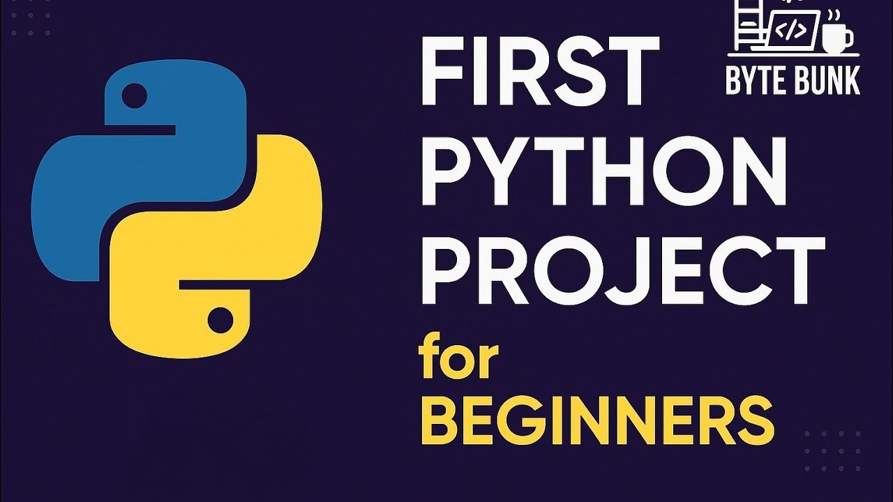 Build Your First Python Project Easy Beginner Tutorial Of Python With