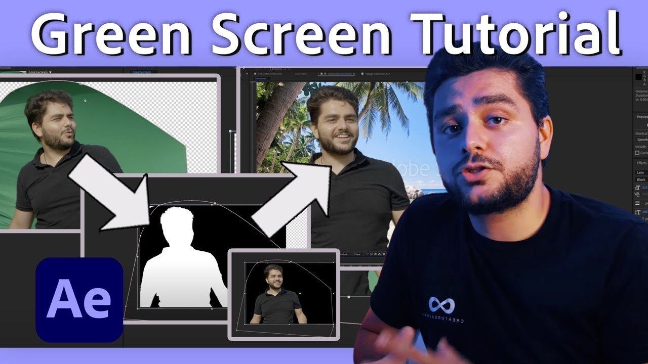 How To Green Screen In After Effects Tutorial Yleav