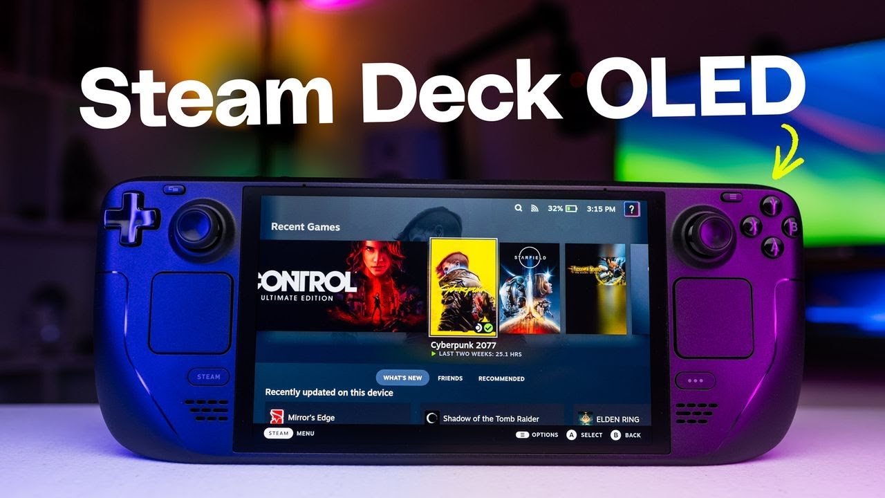 Steam Deck Oled Review Valve Pulled A Nintendo In The Very Best Way