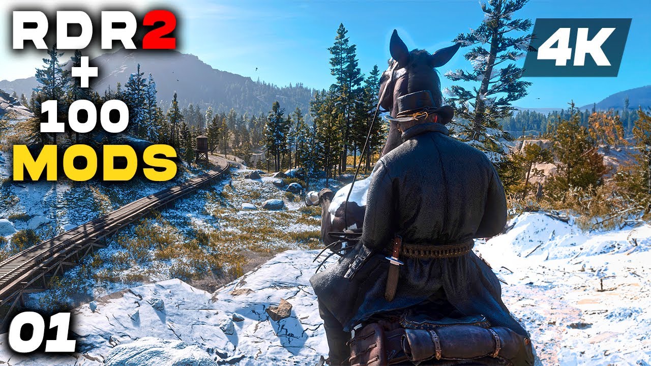 Red Dead Redemption 2 With 100 Mods Gameplay Walkthrough Chapter 1