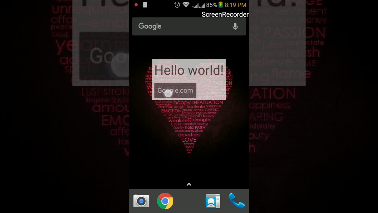 Android Widget Tutorial Youtube