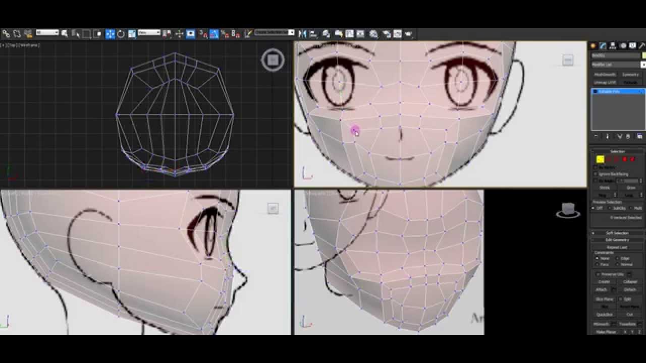 3d Modeling Character Tutorial Youtube
