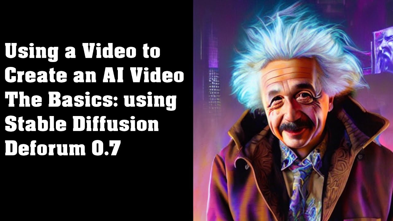 Use A Video To Create An Ai Videothe Basics Using Stable Diffusion