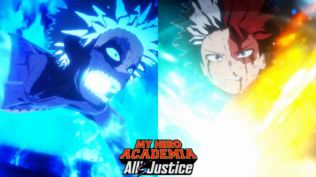 My Hero Academia All S Justice Shoto Vs Dabi Flame Of Death Boss