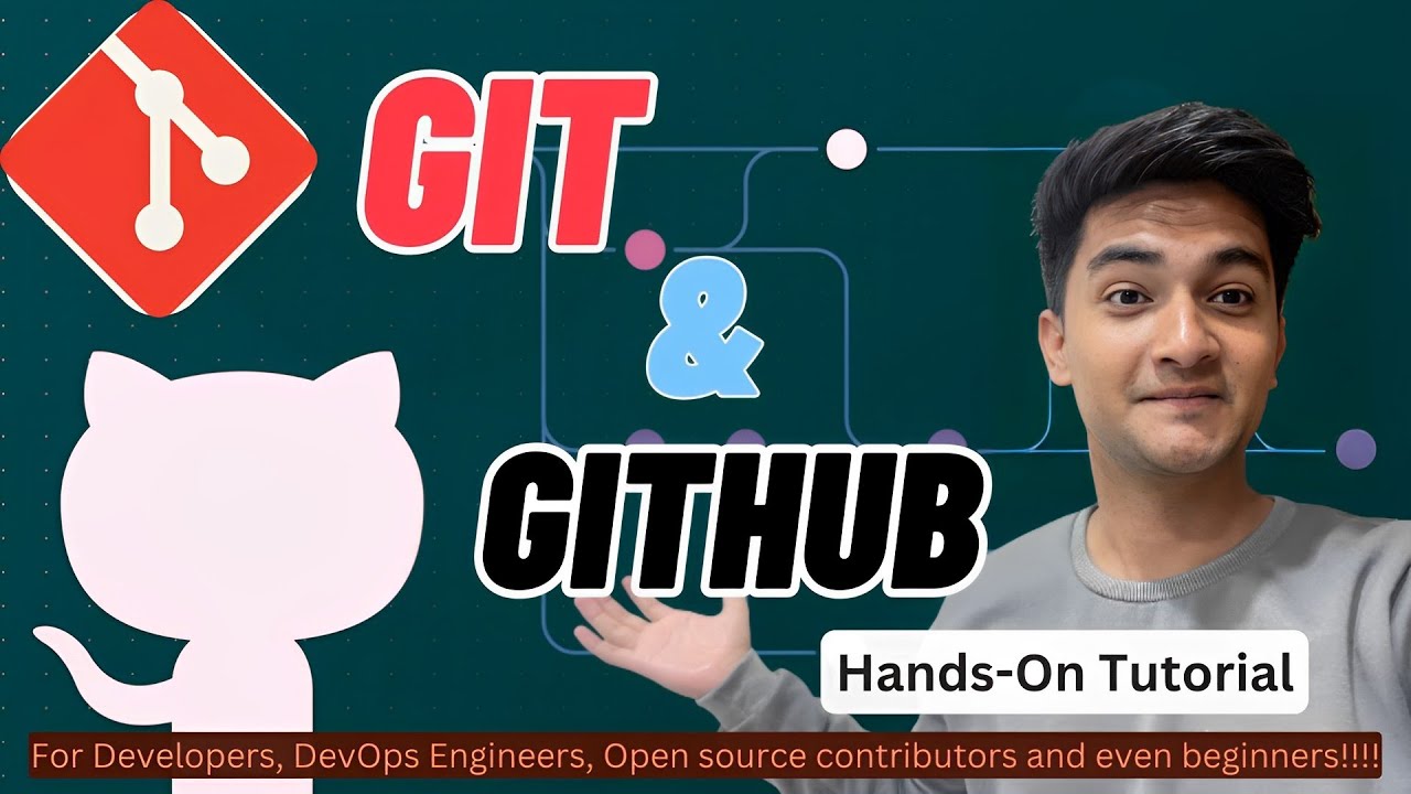 Complete Git And Github Hands On Tutorial With Commands Youtube