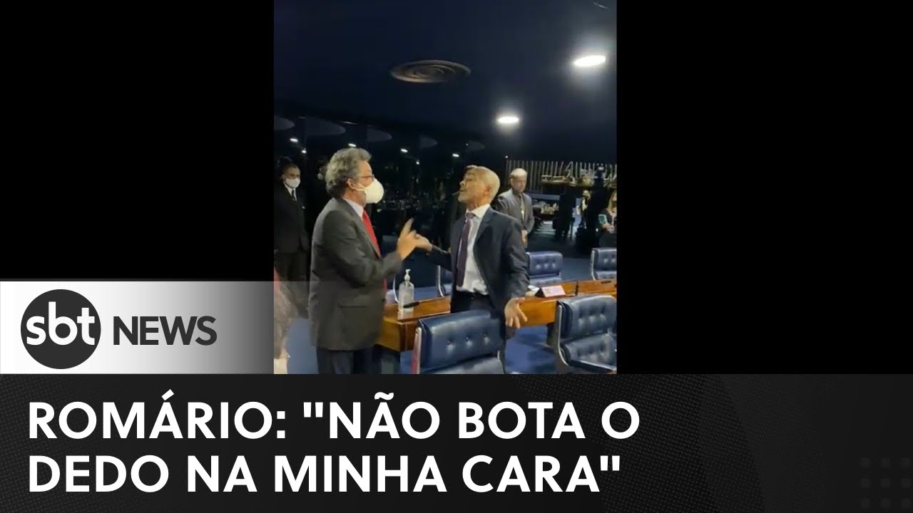 Romário E Senador Do Pt Brigam E São Separados Por Colegas Palestra E
