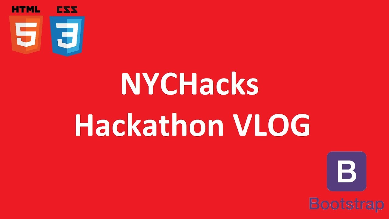 Nychacks Hackathon Vlog Youtube