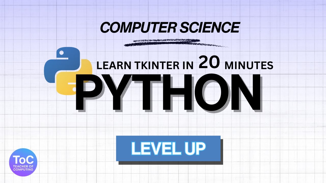 Learn Tkinter In 20 Minutes Youtube