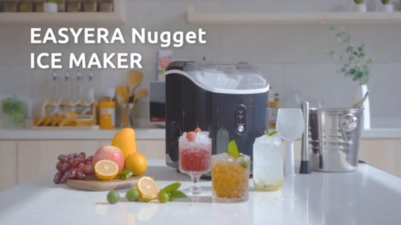 Easyera Nugget Ice Maker Countertop Youtube