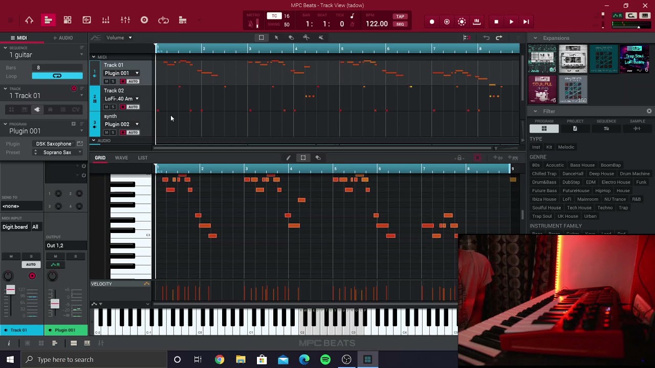 Mpc Beats Record Multiple Tracks Tutorial Youtube