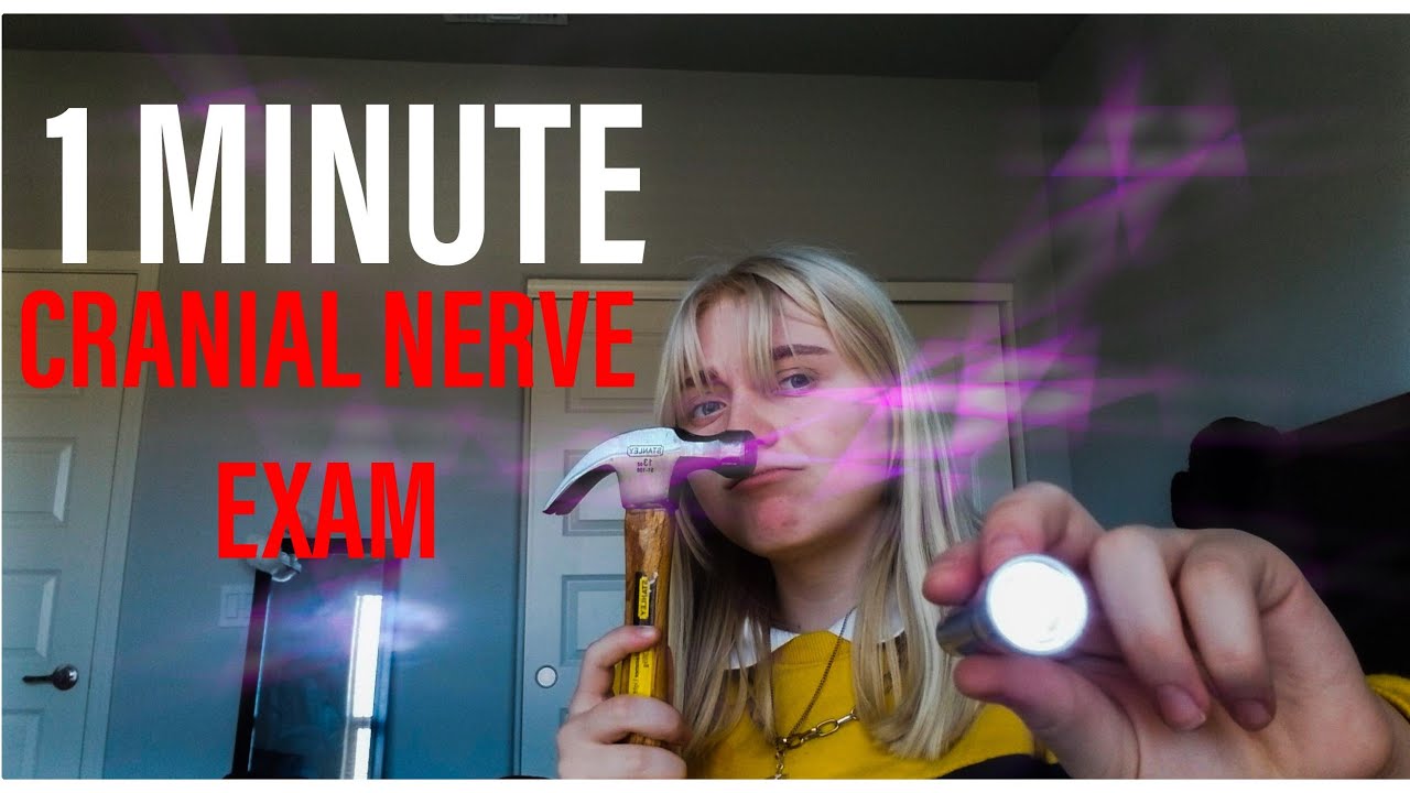 Fastest Cranial Nerve Exam In 1 Minute Asmr Youtube
