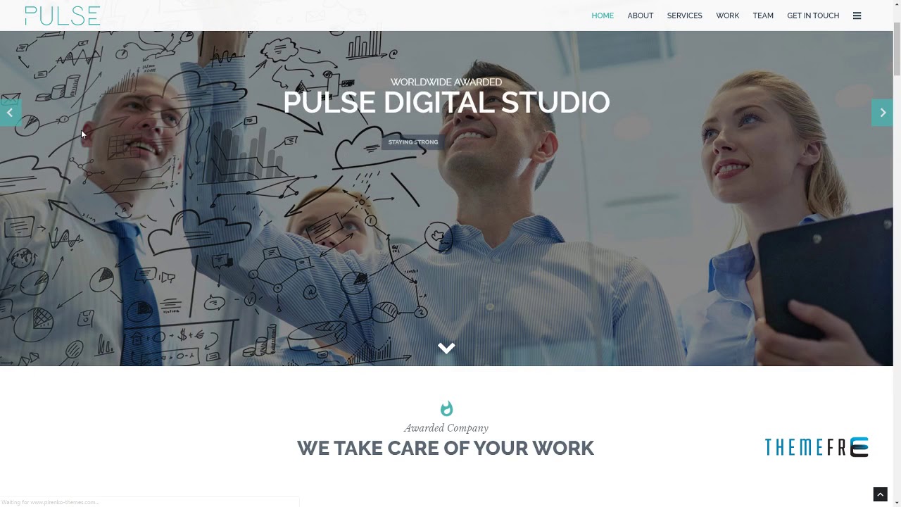 Pulse Premier Wordpress Theme Henrik Isador Youtube