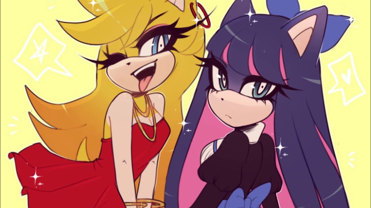 The Schizophrenic Panties Panty And Stocking Sonic Mashup Youtube