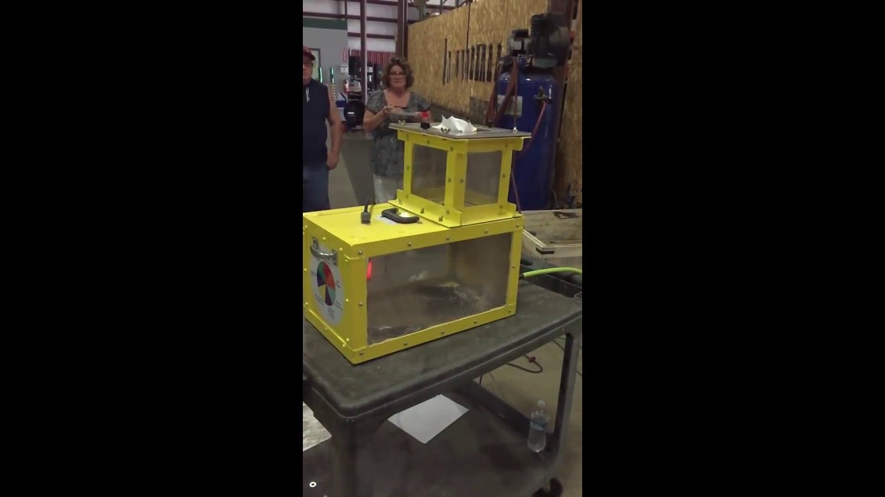 Grain Dust Explosion Demonstration Youtube