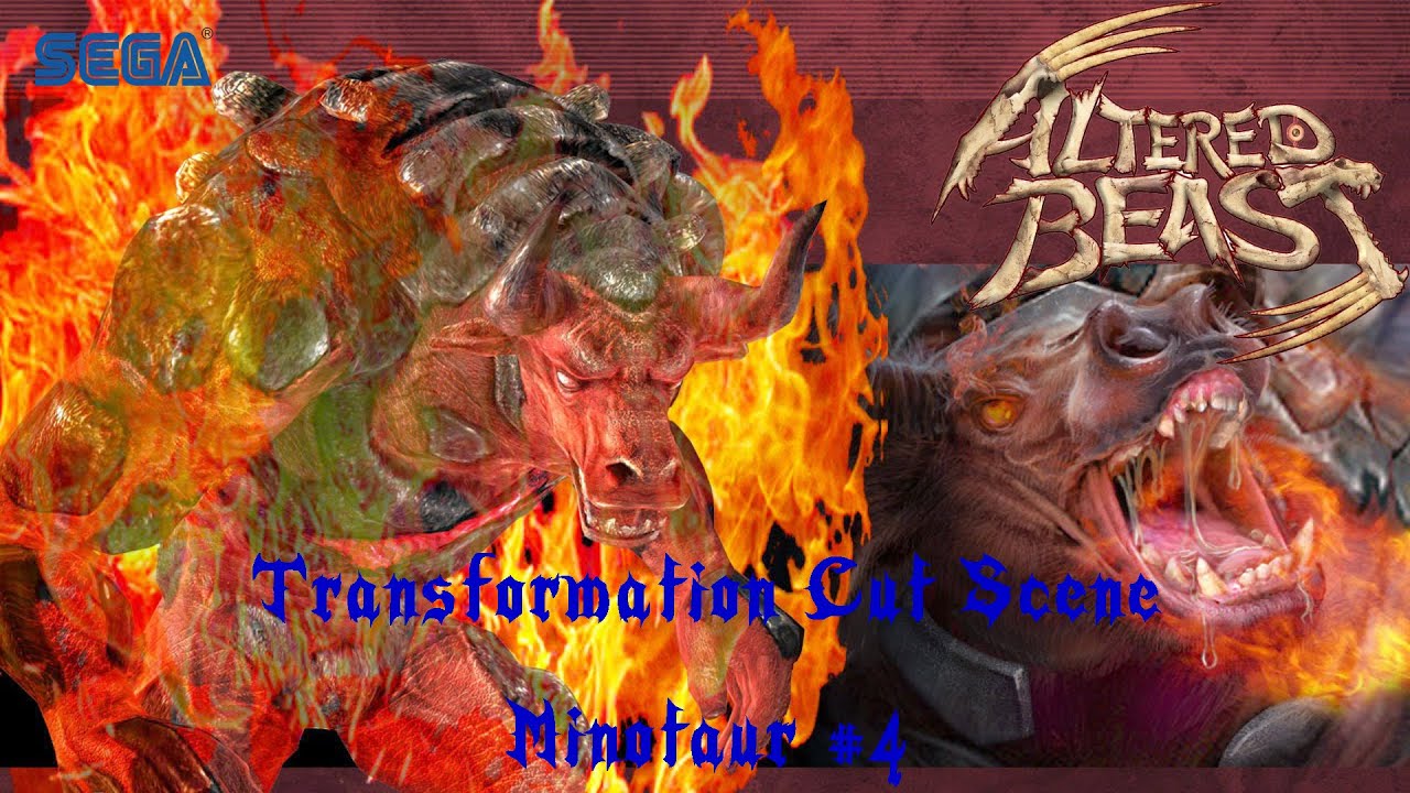 Project Altered Beast Ps2 Transformation Cut Scene Minotaur 4