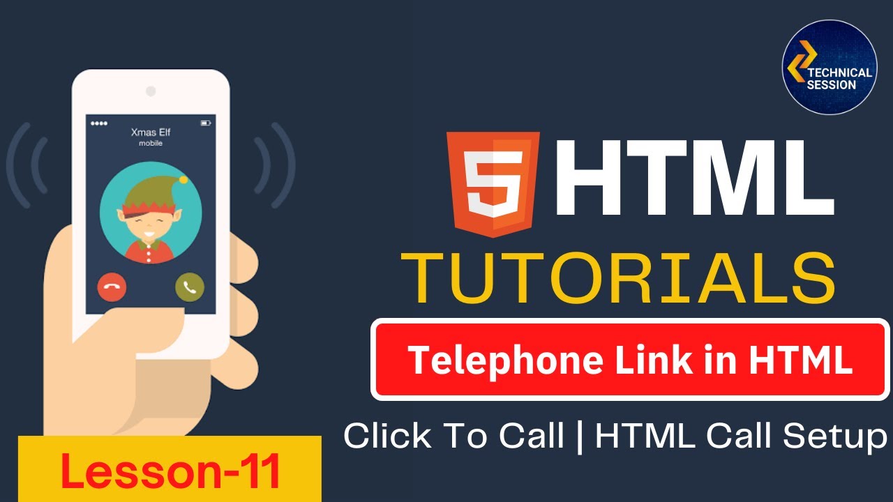 Telephone Link In Html Click To Call How To Add Call Able Links In