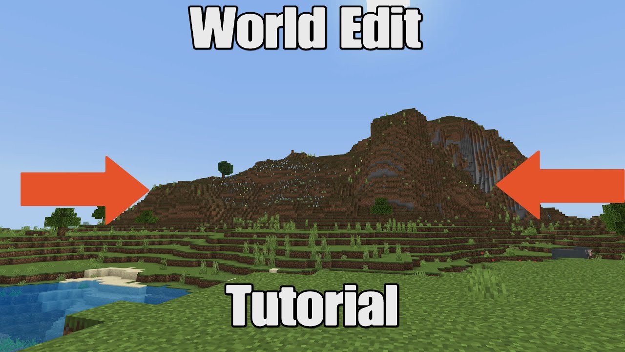 How To Do World Edit In Minecraft Youtube