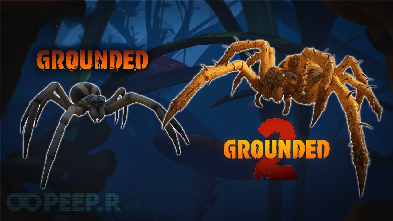 Wolf Spiders Look Worse But Better Than Grounded 1 Grounded 2