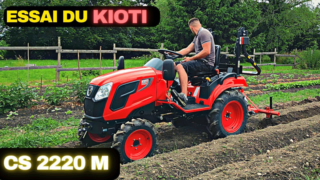 Essai Du Kioti Cs2220 M Youtube