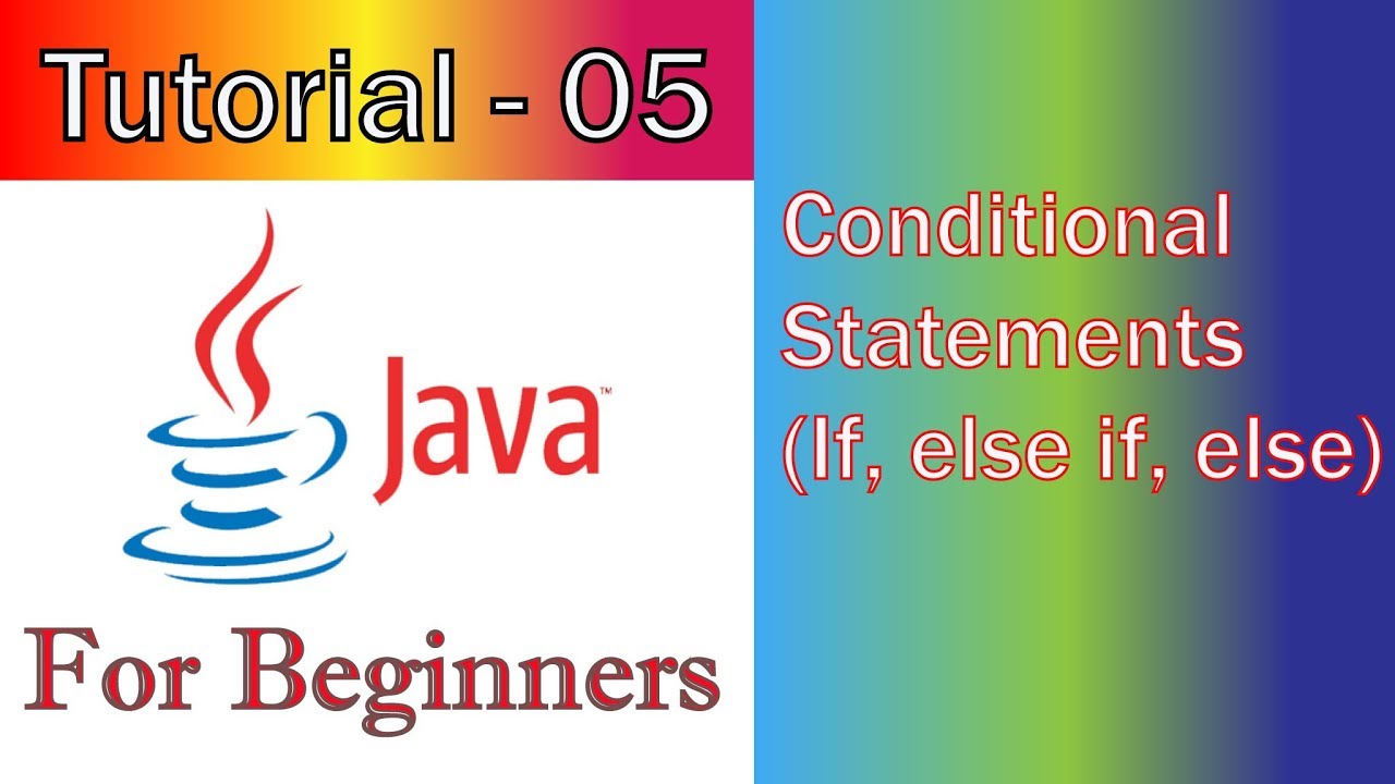 Java Tutorial 5 Javafx Gui Conditional Statements If Else If