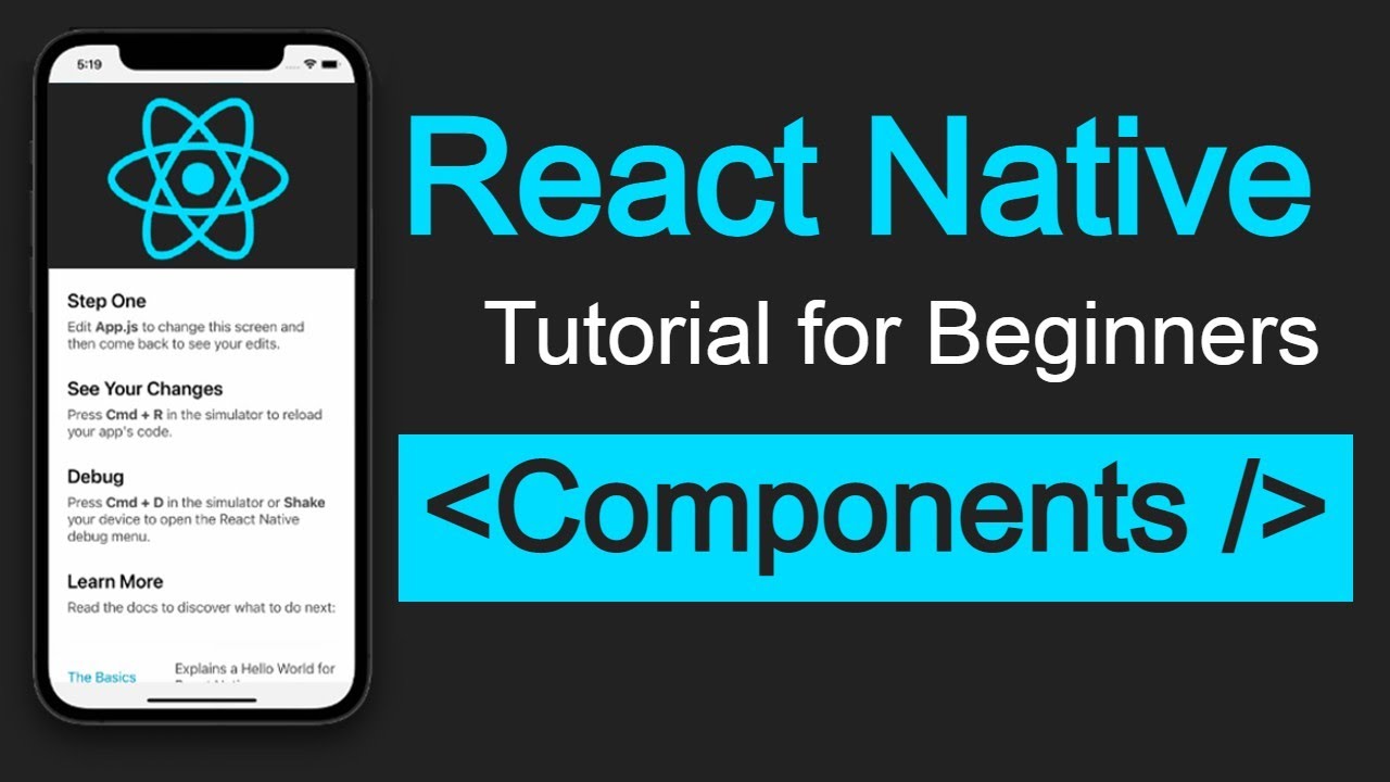 React Native Tutorial 7 What Is Component In React Native Youtube