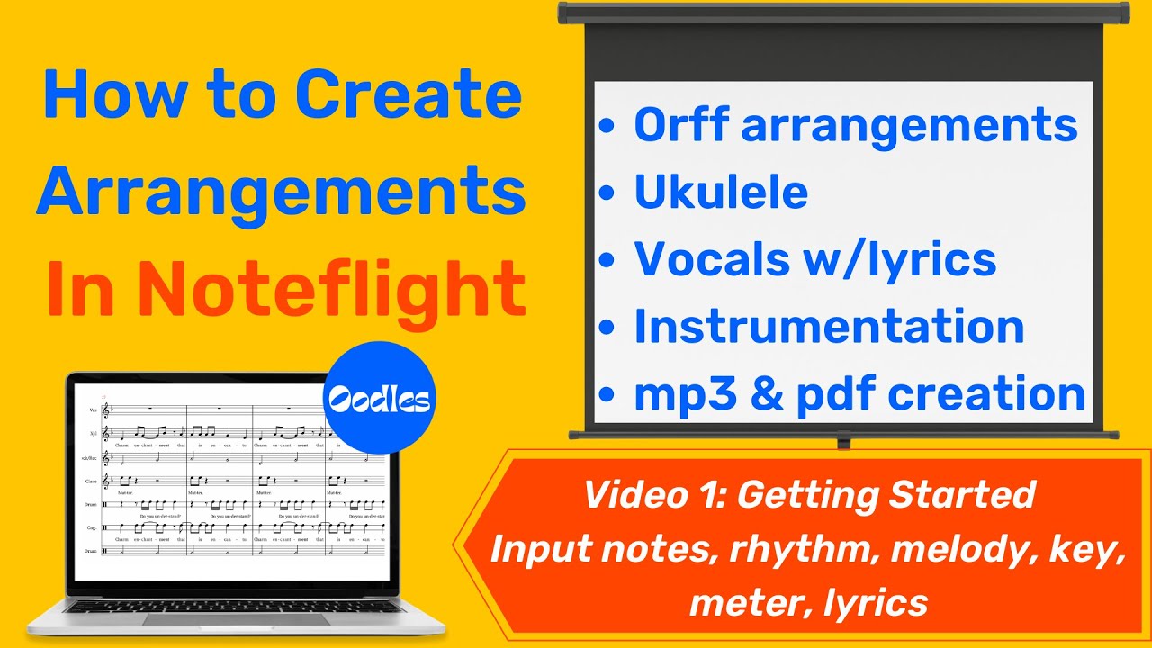 How To Create Song Arrangements In Noteflight Tutorial Getting