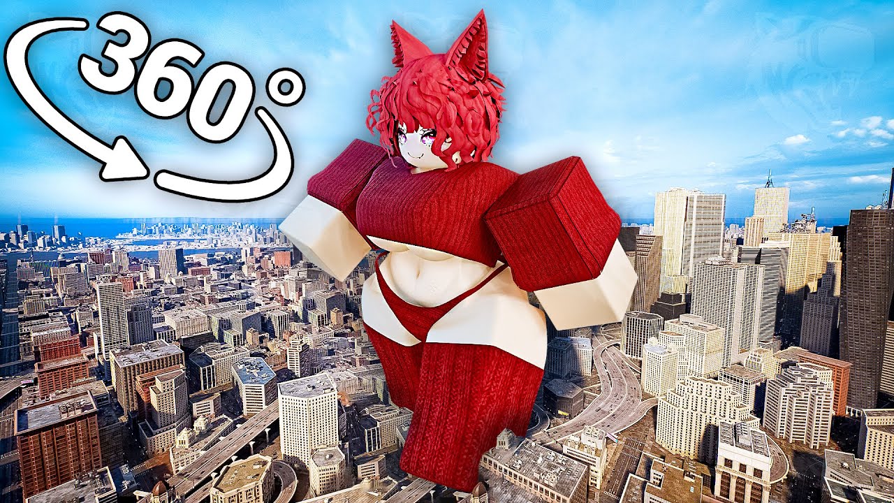 Roblox R63 2 City In 360 Video Vr 8k Roblox Animation Youtube