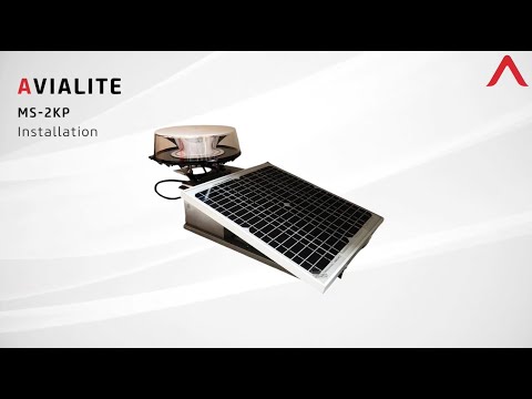 Aviation Obstruction Light Ms 2kp Setup Youtube