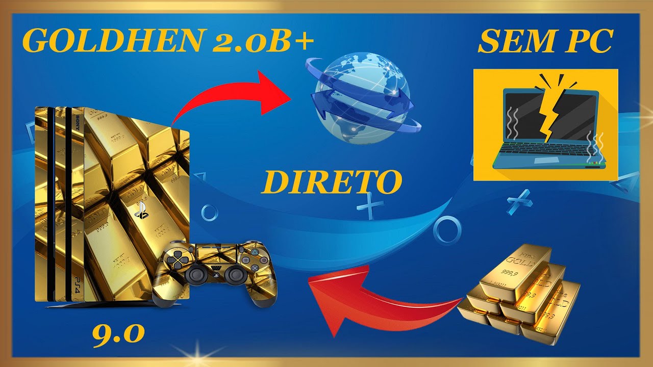 Ps4 9 0 Goldhen Sem Pc Youtube