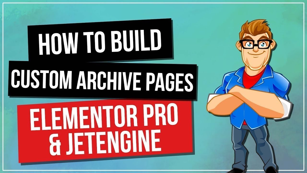 How To Build Wordpress Custom Archive Page Youtube