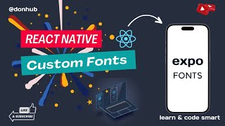 How To Add Customs Fonts In React Native Custom Fonts In React Native