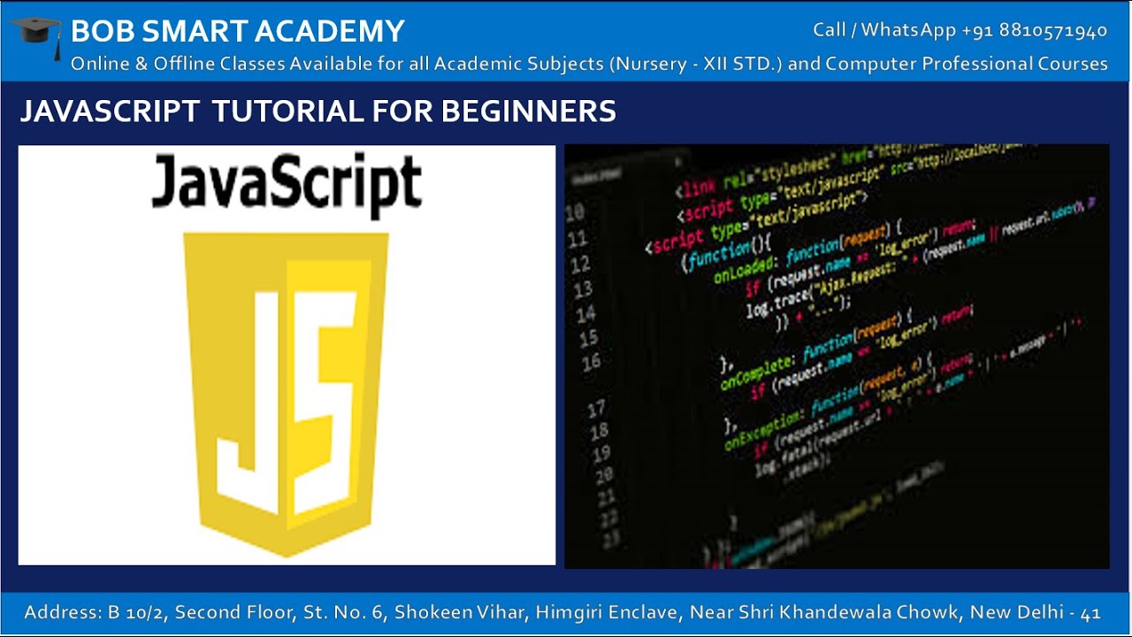 Javascript Tutorial For Beginners Part 17 Youtube