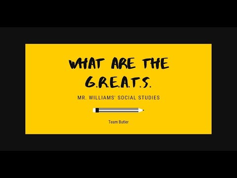 What Are The G R E A T S Youtube