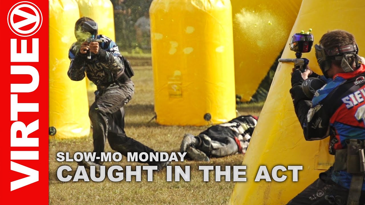 Slow Mo Monday Morning Paintball Caught In The Act Youtube