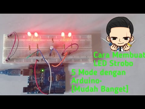 Led Strobo 5 Mode Dengan Arduino Youtube