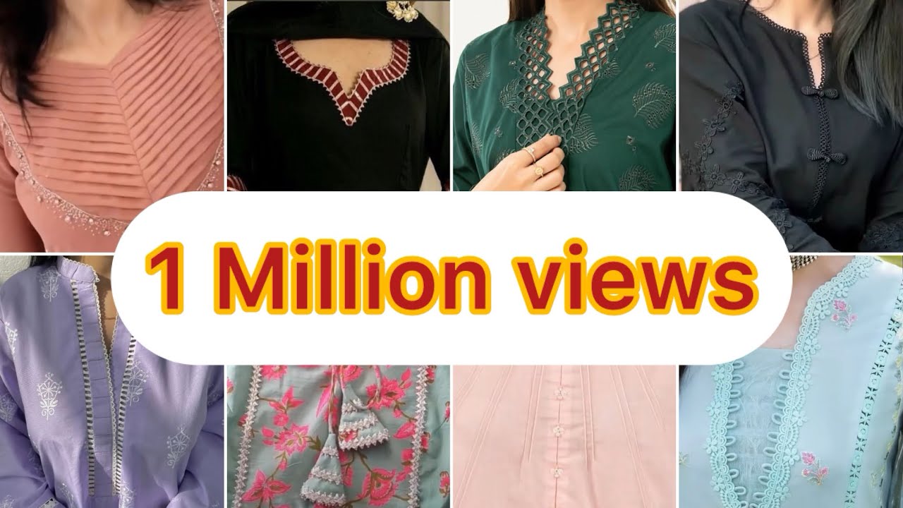 Latest Neck Design Gala Design 2023 Lawn Neck Designs Youtube