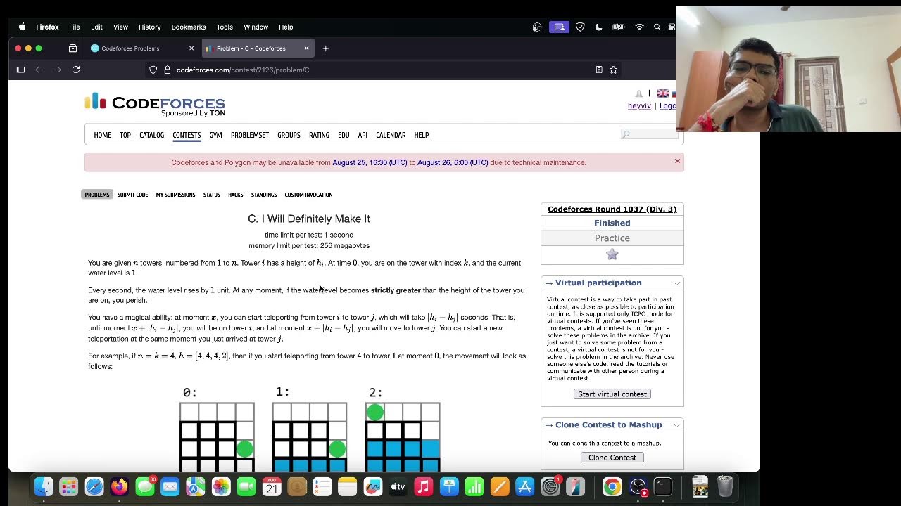 Codeforces Daily Practice Youtube