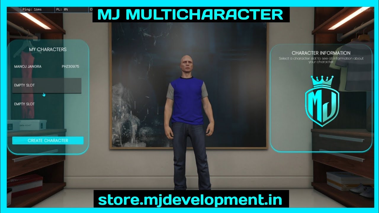 Mj Multicharacter Script Free Fivem Roleplay Scripts Fivem