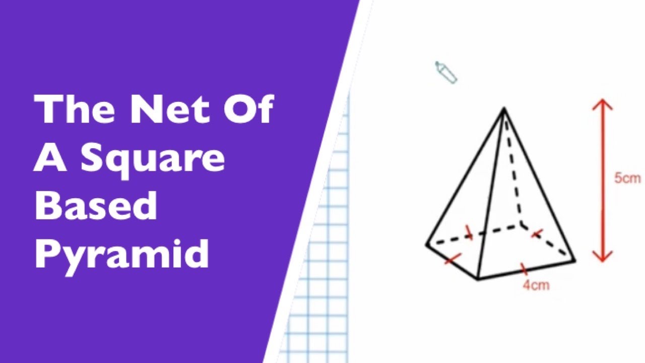 Rectangular Pyramid Net Printable