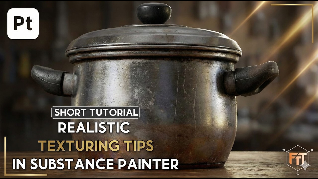 Realistic Texturing Tips In Substance Painter Youtube