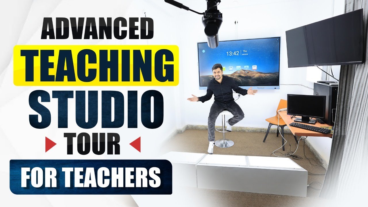 Advanced Teaching Studio Tour For Teacher Online Class Studio Setup