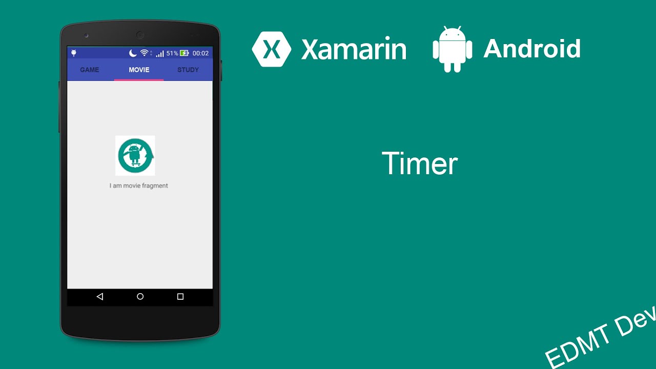 Xamarin Android Tutorial Timer Youtube