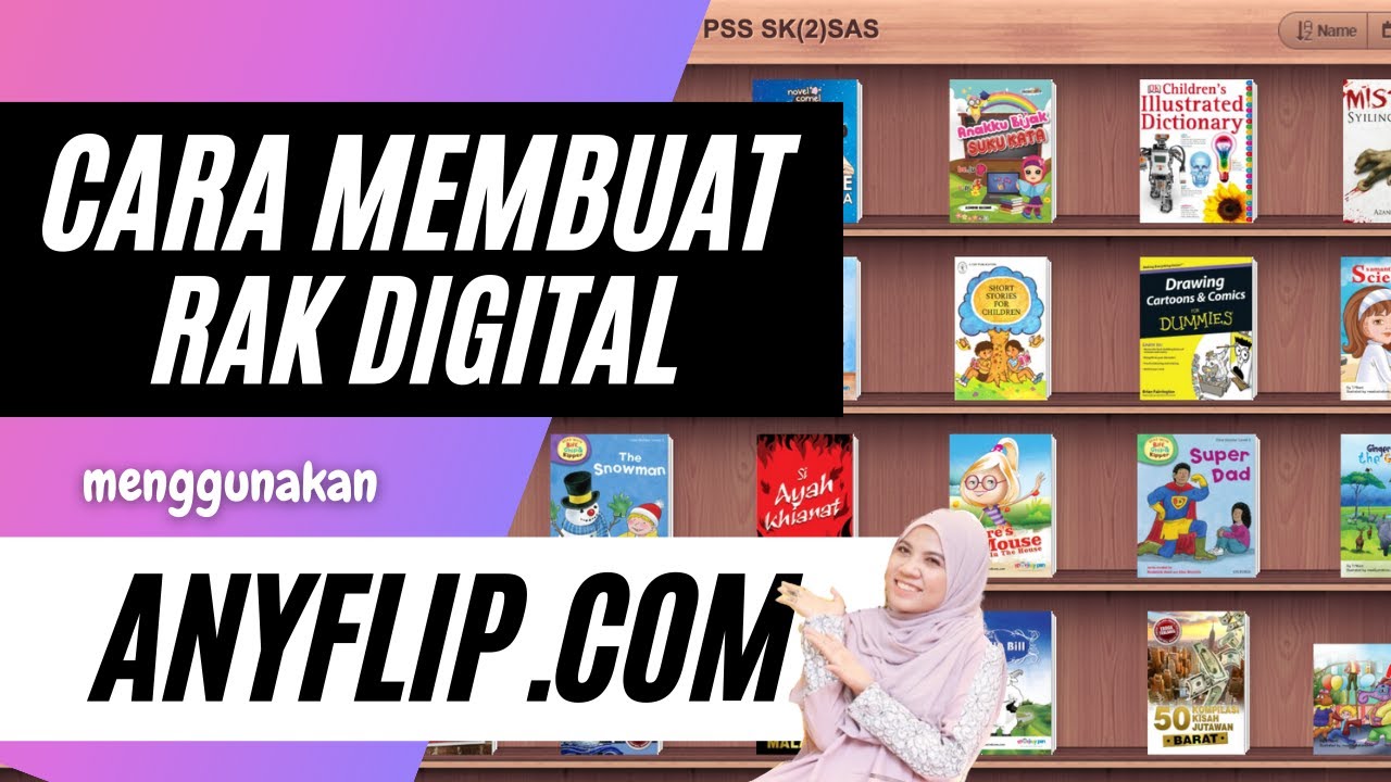 Tutorial Bina Rak Digital Anyflip Com Sumber Bahan E Book Youtube